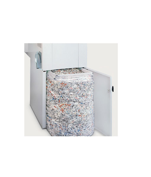 EBA 6340 High-capacity shredder with large feeding table and conveyor ...