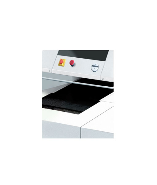 EBA 6340 High-capacity shredder with large feeding table and conveyor ...